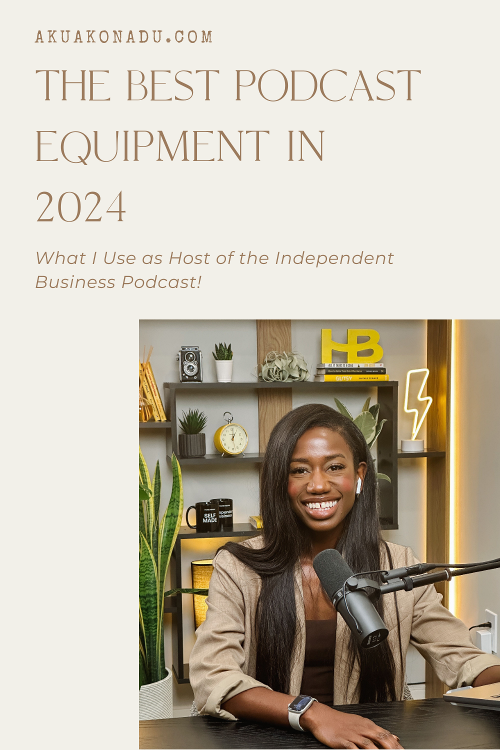 The Best Podcast Equipment in 2024 (What I Use Now!)